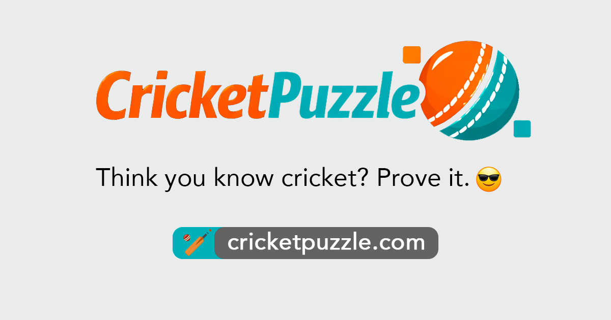 CricketPuzzle — Daily Cricket Puzzles